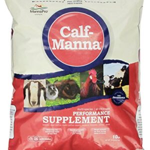 Manna Pro 0093982232 Calf-Manna Ultimate Multi-Species Performance for Animals, 10-Pound