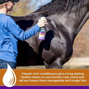 Farnam Vetrolin Shine Coat Conditioner & Shine Spray for Horses & Dogs 32 Ounces