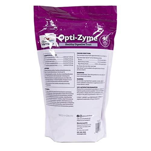 Manna Pro Corp 1000082 Opti-Zyme Microbial Digestive Supplement for Horse, 3-Pound