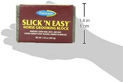 Farnam Slick 'N Easy Horse Grooming Block