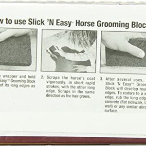 Farnam Slick 'N Easy Horse Grooming Block