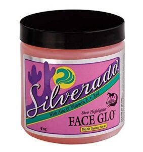 silverado face glo 8oz red