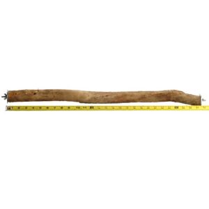 polly's full length hardwood bird perch, 28-inch