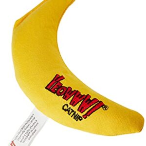 Yeowww! Catnip Toy, Yellow Banana