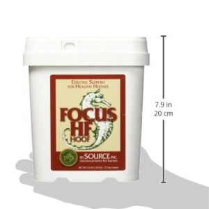 Source 573935 Focus Hf Hoof micronutrient for Horses, 3.5 lb