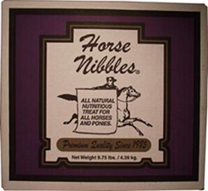 horse nibbles horsenibbles 9.75lb molasses pet snack treat, 9.75 lb