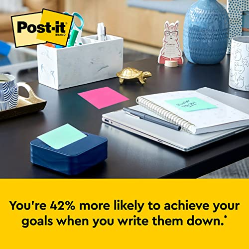 Post-it Pop-up Notes, 3x3 in, 12 Pads, America's #1 Favorite Sticky Notes, Poptimistic, Bright Colors (Pink, Orange, Blue), Clean Removal, Recyclable (R330-18CTCP)