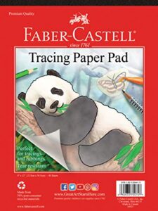 faber-castell tracing paper pad - 40 sheets (9 x 12 inches)