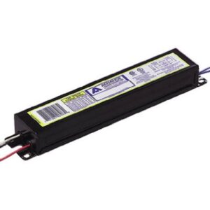 philips advance icn-2p32-n electronic ballast, t8 lamps, 120/277v lighting, black