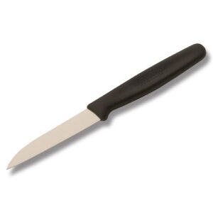 victorinox paring, 3.25" sheep's foot, small black polypropylene handle