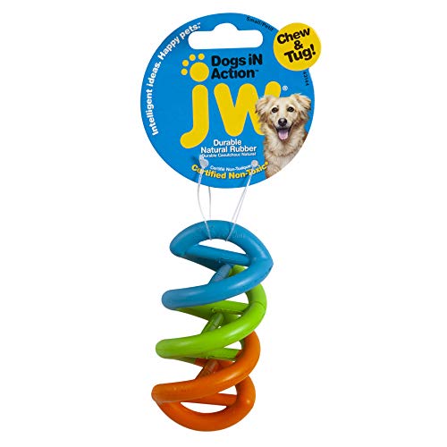 JW Pet Company Dogs iN Action Dog Toy, Small (Colors Vary), multicolor (43144)