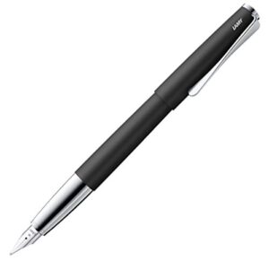 lamy studio fountain pen black ex-fine