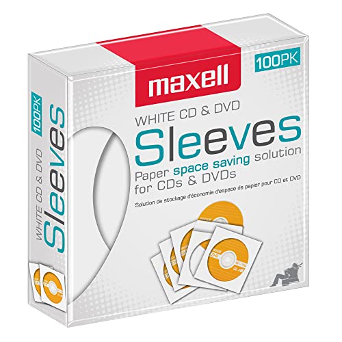 Maxell CD/DVD Storage Sleeves