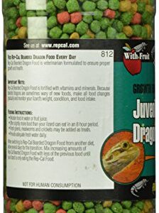 Rep-Cal Srp00812 Juvenile Bearded Dragon Pet Food, 6-Ounce