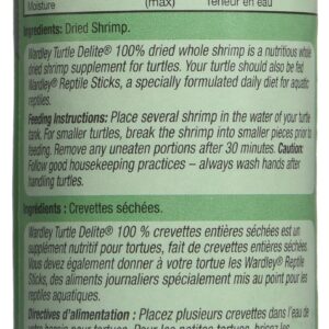 Wardley Turtle Delite Whole Shrimp Turtle Treat - 1.4oz