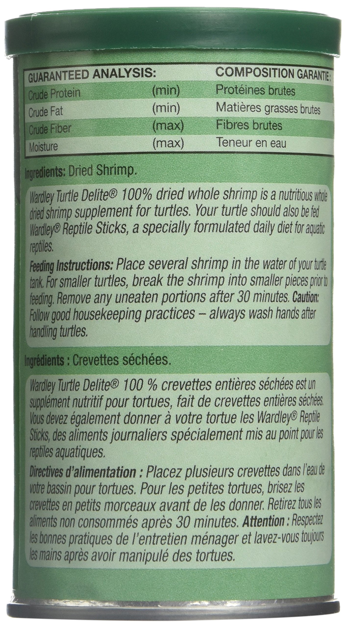 Wardley Turtle Delite Whole Shrimp Turtle Treat - 1.4oz