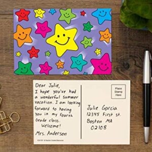 Teacher Created Resources Happy Stars Postcards (1972)