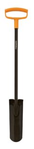 fiskars 46 inch steel d-handle transplanting spade