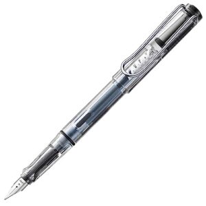 lamy vista fountain pen - transparent/medium nib (f/p 12 m)