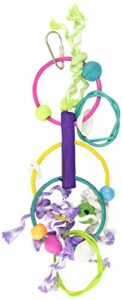 prevue hendryx stick staxs rings in things bird toy (model: 62426)