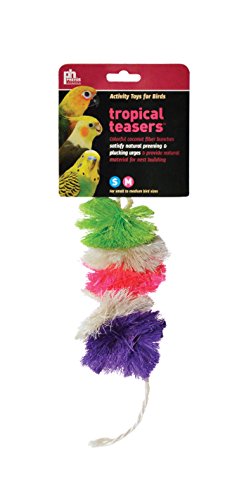 Prevue Pet Products Tropical Teasers Triple Play Bird Toy, Multicolor (Model: 62461)