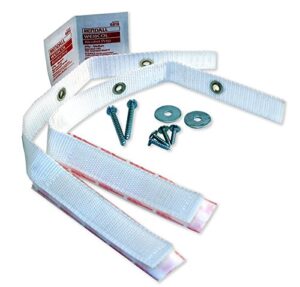 quakehold! 4164 furniture strap kit, white