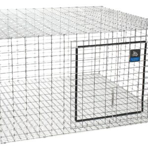 LITTLE GIANT Wire Rabbit Hutch - Pet Lodge - Heavy Duty Galvanized Rabbit Home, Easy to Assemble (24" x 24") (Item No. AH2424)