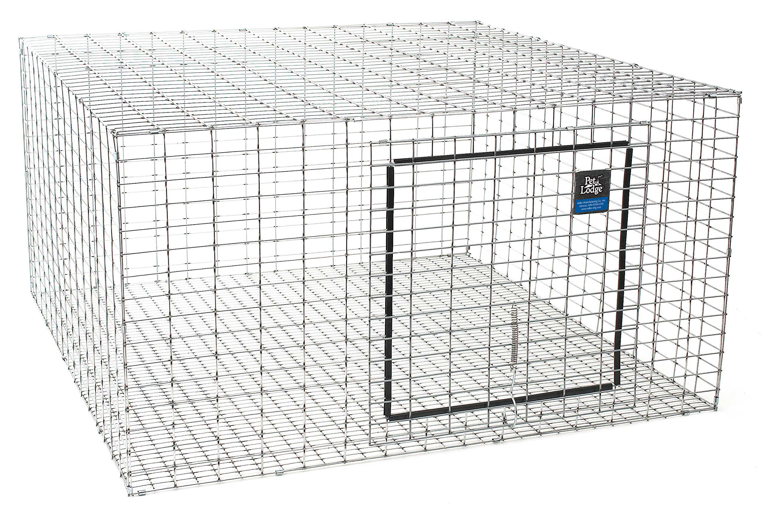 LITTLE GIANT Wire Rabbit Hutch - Pet Lodge - Heavy Duty Galvanized Rabbit Home, Easy to Assemble (24" x 24") (Item No. AH2424)