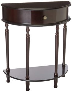 frenchi home furnishing end table/side table, espresso finish