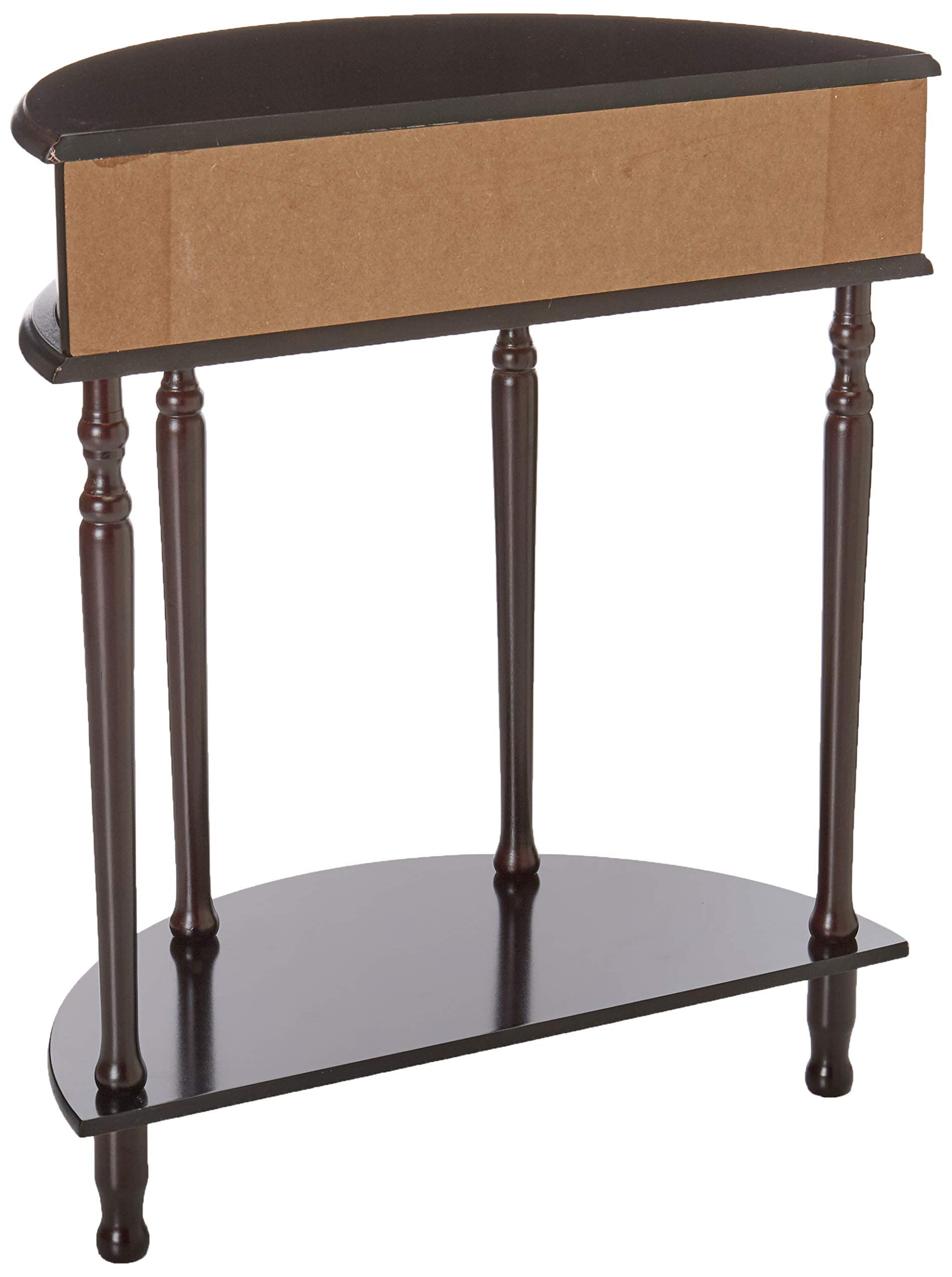 Frenchi Home Furnishing End Table/Side Table, Espresso Finish