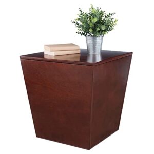 Winsome Trading, Inc. Mezo Cube Storage, Walnut 18.5 inches