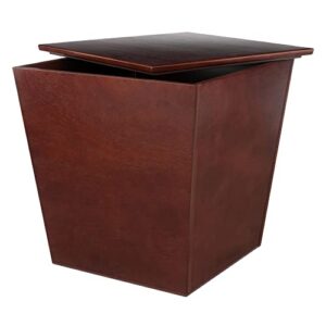 Winsome Trading, Inc. Mezo Cube Storage, Walnut 18.5 inches