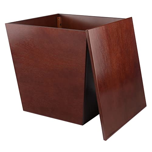 Winsome Trading, Inc. Mezo Cube Storage, Walnut 18.5 inches