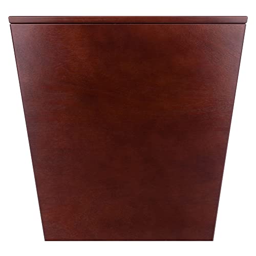 Winsome Trading, Inc. Mezo Cube Storage, Walnut 18.5 inches