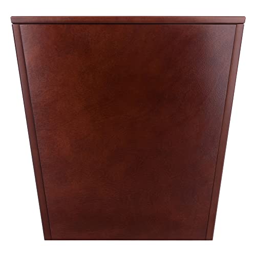 Winsome Trading, Inc. Mezo Cube Storage, Walnut 18.5 inches