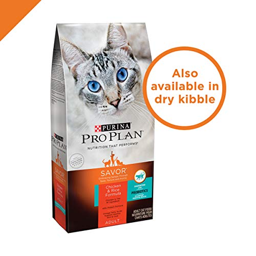 Purina Pro Plan High Protein Cat Food Complete Essentials Wet Gravy, Chicken and Rice Entree - (24) 3 oz. Pull-Top Cans