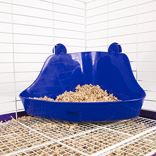 Ware Manufacturing Plastic Lock-N-Litter Pan for Small Pets, Colors May Vary