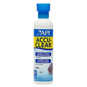 api accu-clear freshwater aquarium water clarifier 8-ounce bottle