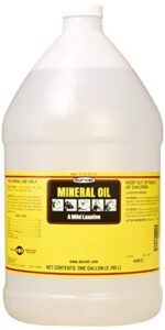 durvet, mild laxative mineral oil, 1gallon/3.785l