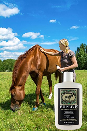 Bickmore Super H Antiseptic Powder for Horses - Quick Healing, Stops Bleeding, Treats Proud Flesh