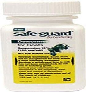 merck safeguard goat dewormer, 125ml