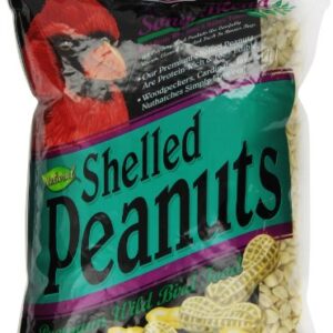 F.M. Brown'S Song Blend Premium Shelled Peanuts For Pets, 3-Pound, White