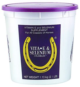 vita e + selenium crumbles supplement for horses