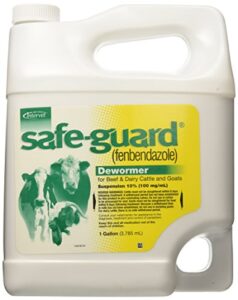 vetoquinol safeguard suspension pet wormers, 1-gallon