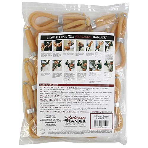 Callicrate Castration Bands, 25 Pk