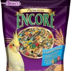 F.M. Brown'S Encore Cockatiel Food, 5-Pound