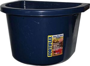 fortex industries 088526 over the fence feeder blue, 20 quart