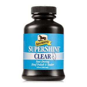 absorbine super shine hoof polish & sealer, 8 oz