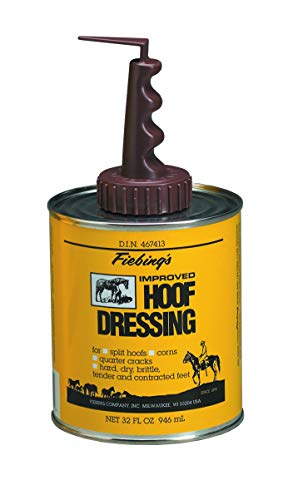 Fiebing's Hoof Dressing with Applicator - Helps Maintain Healthy Horse Hooves and Feet - 32 oz