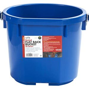 API Heated Bucket Heated Flat Back Bucket, 20 Quart (Item No. 20FB)